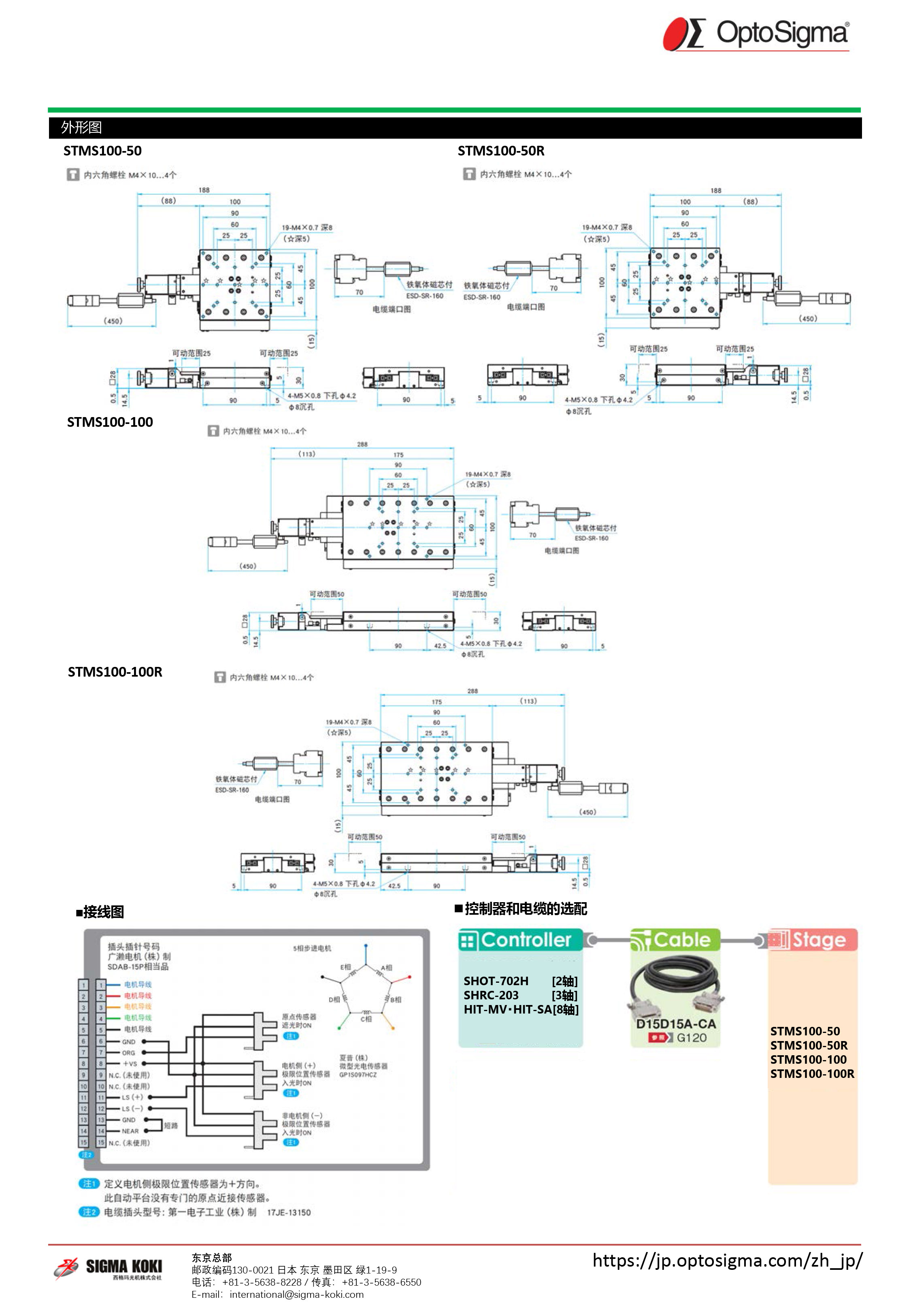 SIGMAKOKI西格玛光机OptoSigma - OptoSigma西格玛光机SIGMAKOKI